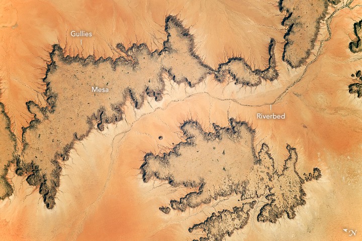 Eroded Beauty in the Sahara Desert - NASA Science