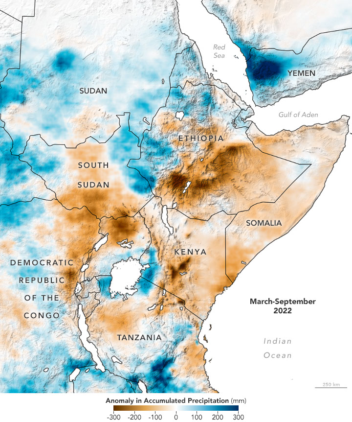 Worst Drought on Record Parches Horn of Africa - NASA Science