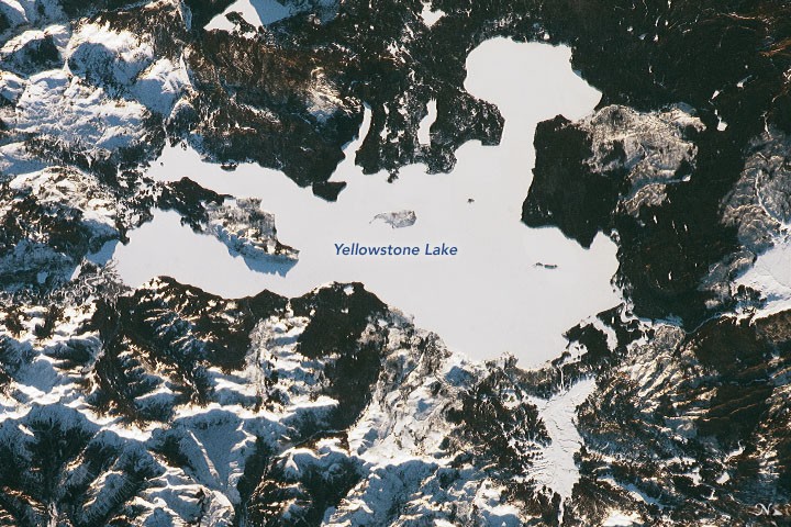 Cold and Hot Yellowstone Lake - NASA Science