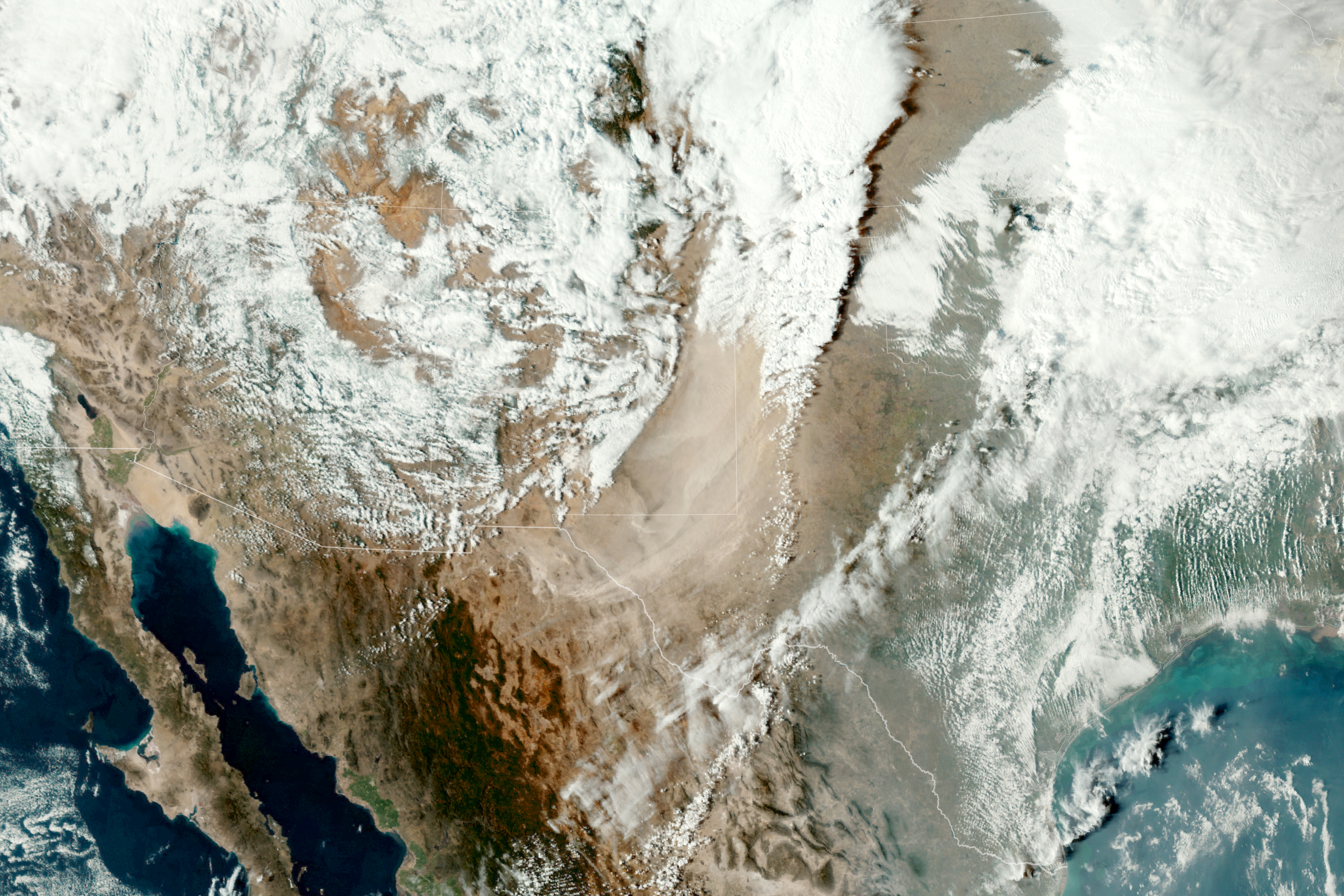 Dust Blows Across the U.S. Southwest - NASA Science