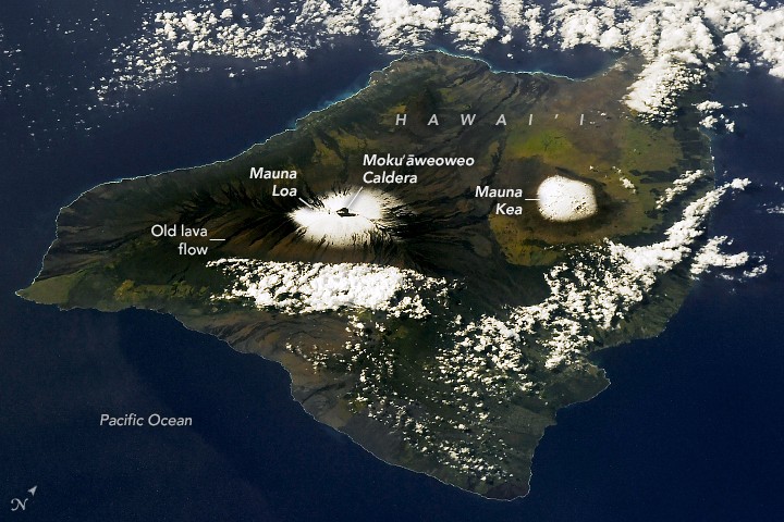 Lava and Snow in Hawai’i - NASA Science