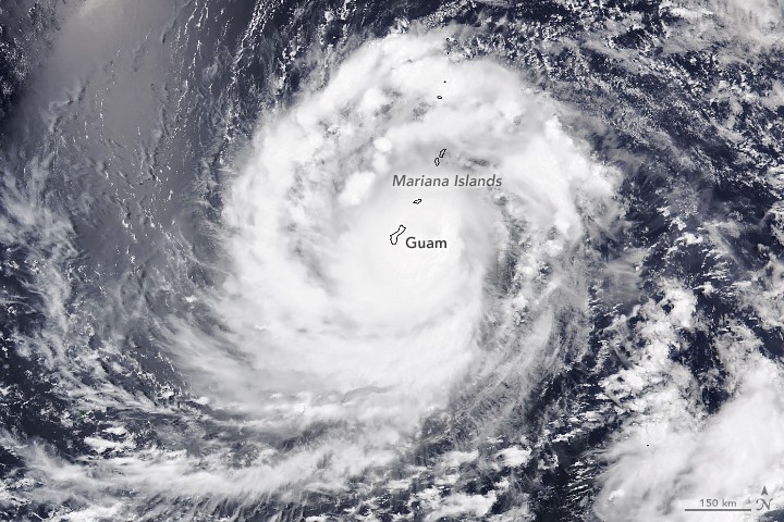 Typhoon Mawar - NASA Science