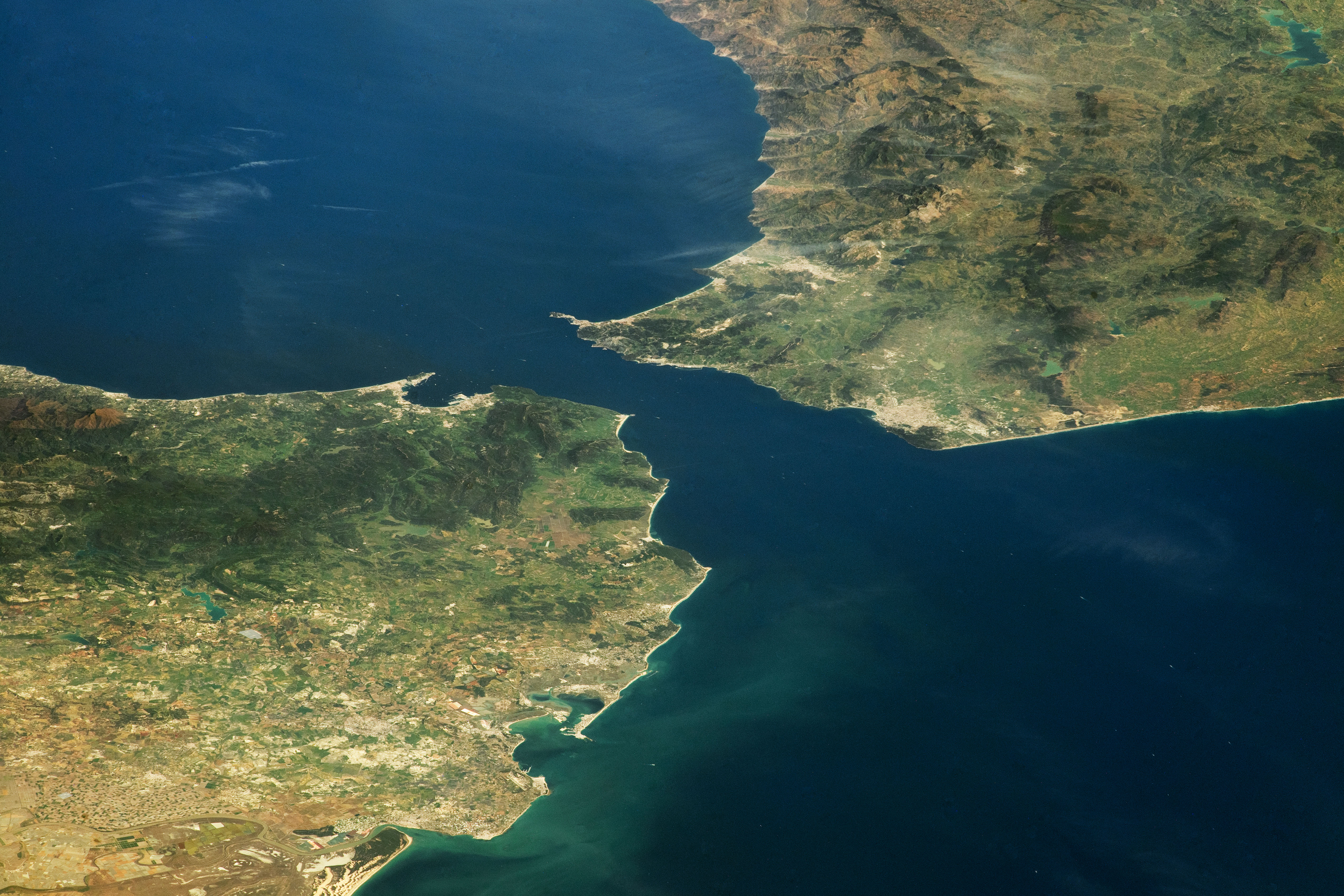 The Strait of Gibraltar - NASA Science