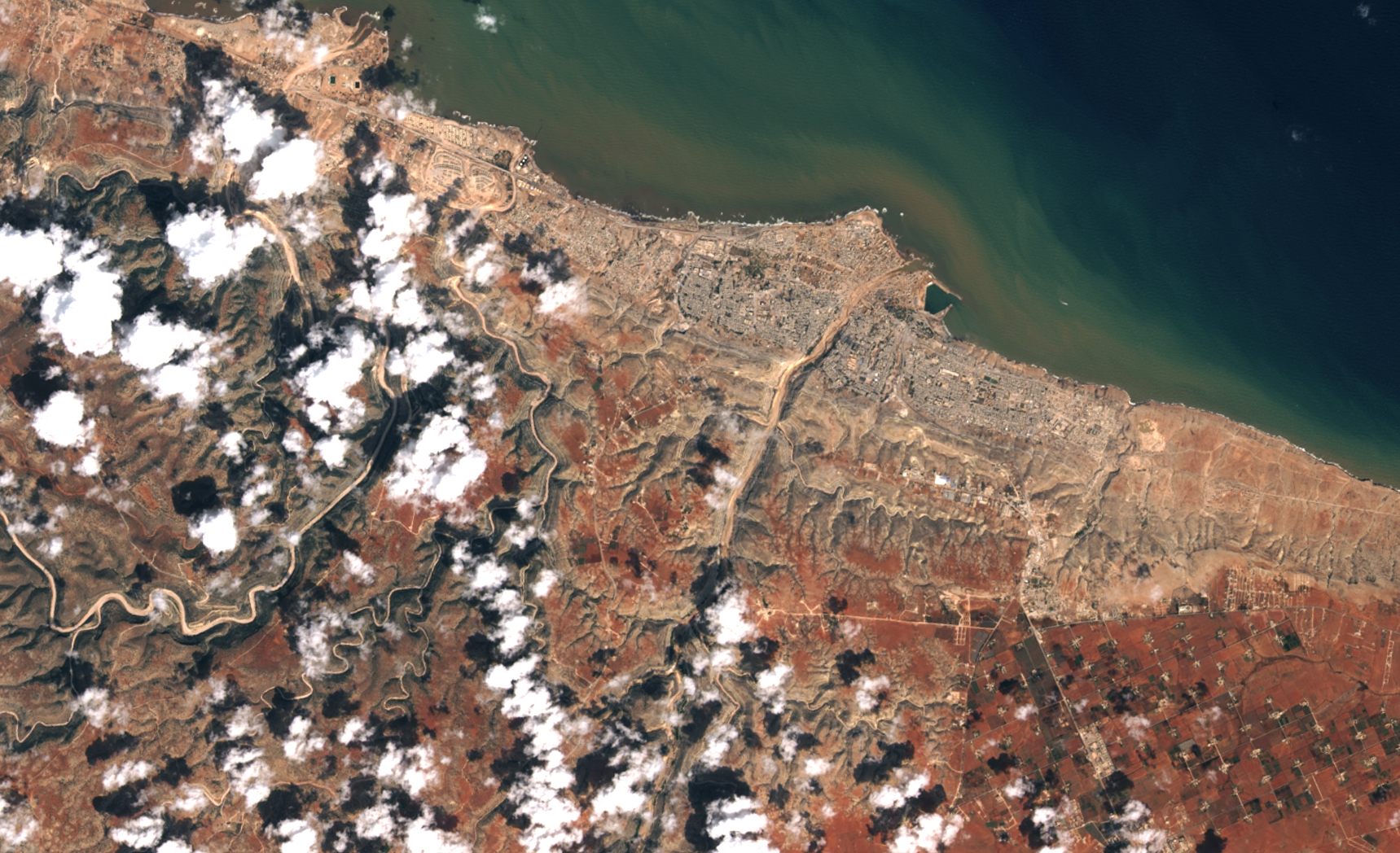 Storm Aftermath in Derna, Libya - NASA Science