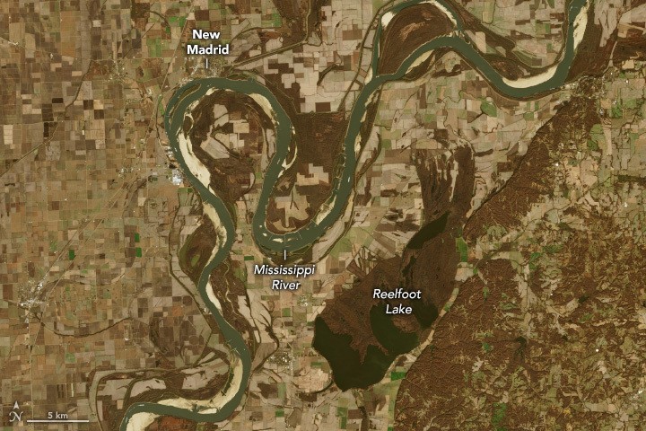 A Lake Born out of an Earthquake - NASA Science