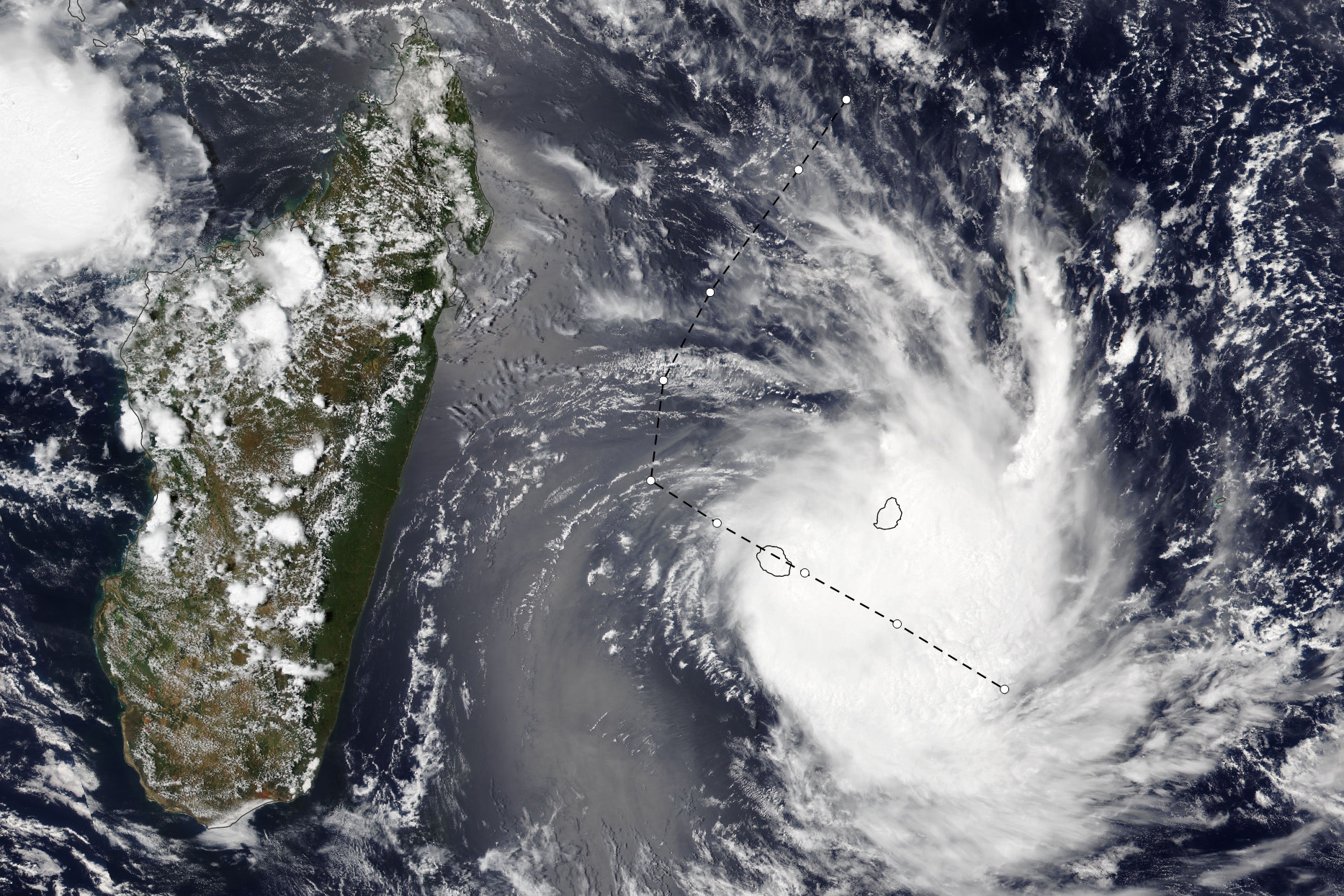 Tropical Cyclone Belal - NASA Science