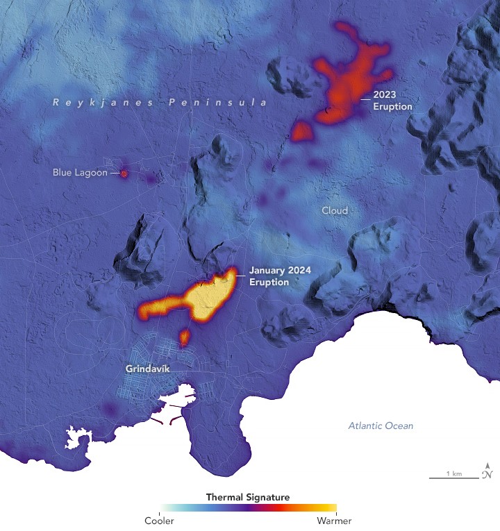 New Fissures Spill Lava in Iceland - NASA Science