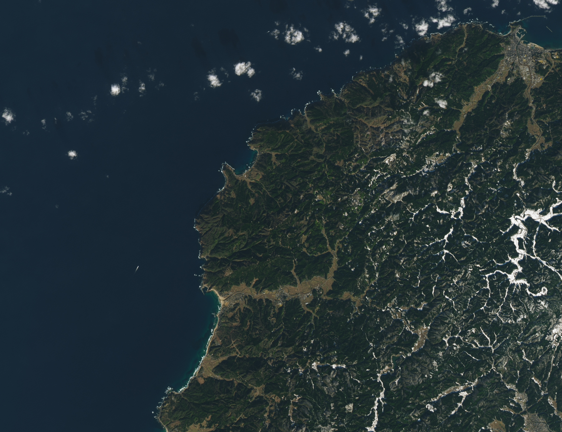 Earthquake Lifts the Noto Peninsula - NASA Science