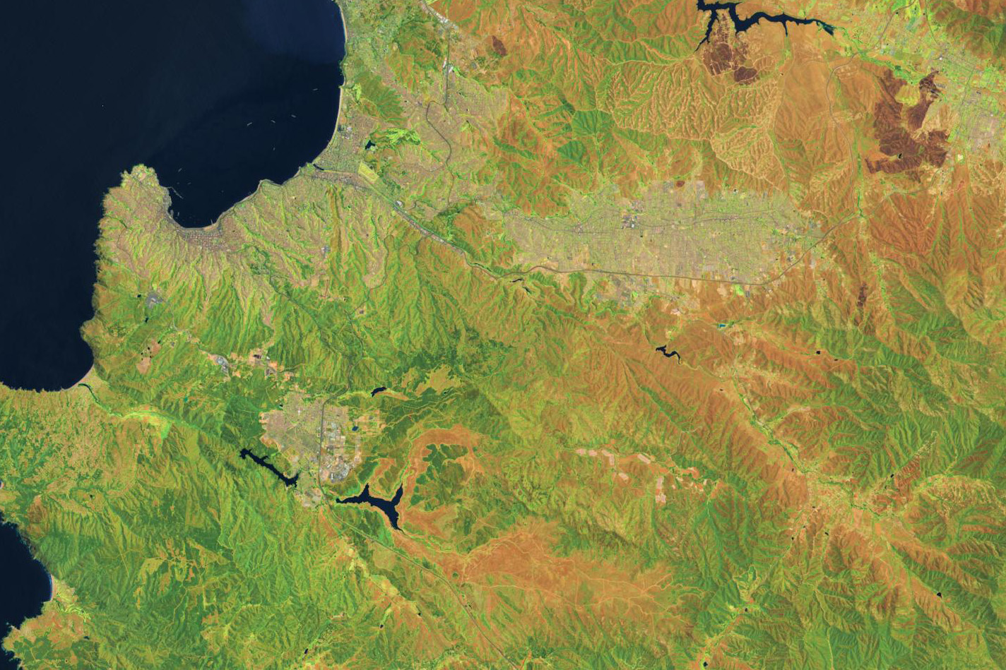 Inferno Scars Valparaíso - NASA Science