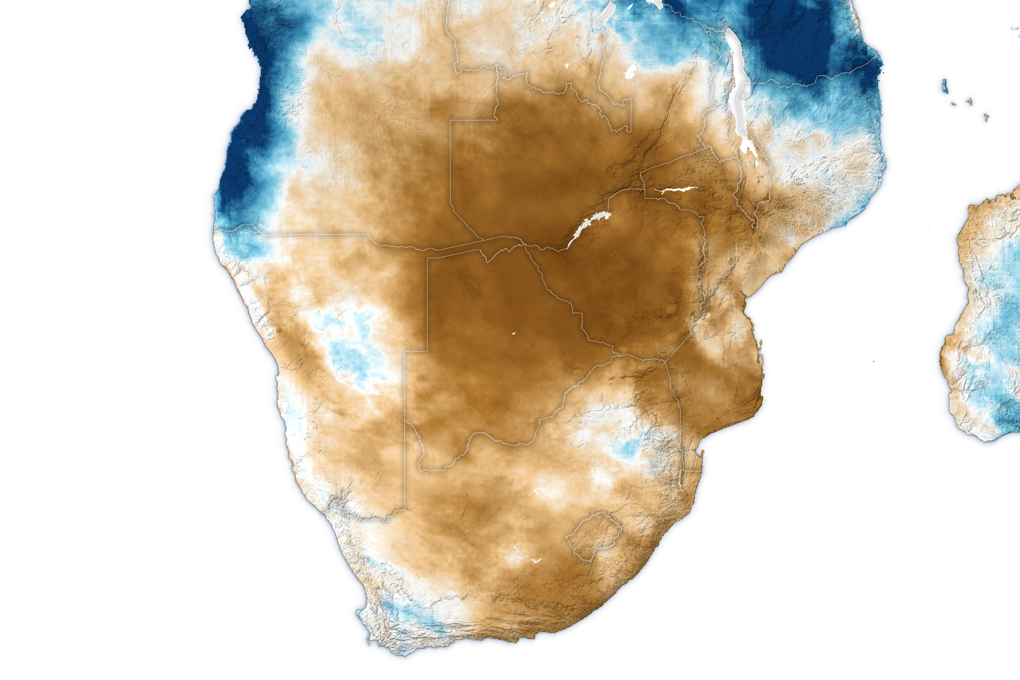 Severe Drought in Southern Africa - NASA Science