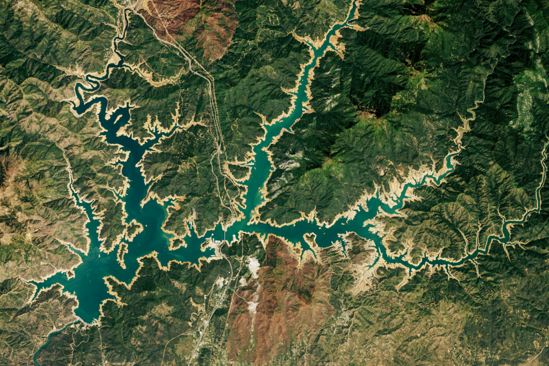 Shasta Lake Fills Up Again - NASA Science