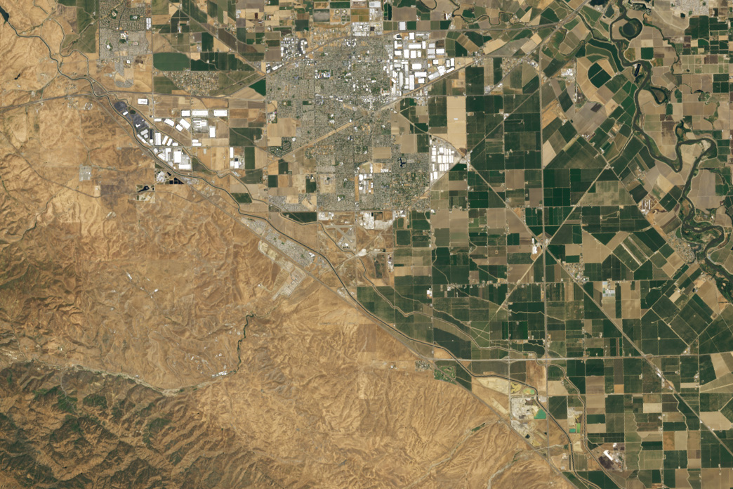 Grass Fire Chars California - NASA Science