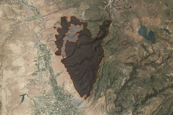 California’s Park Fire Spread Fast and Hot - NASA Science
