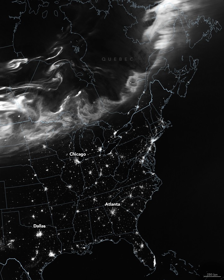 A Colorful Aurora Paints the Night Sky - NASA Science