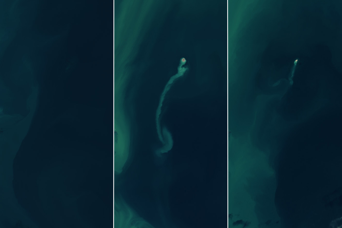 Satellites Spot a “Ghost” Island - NASA Science