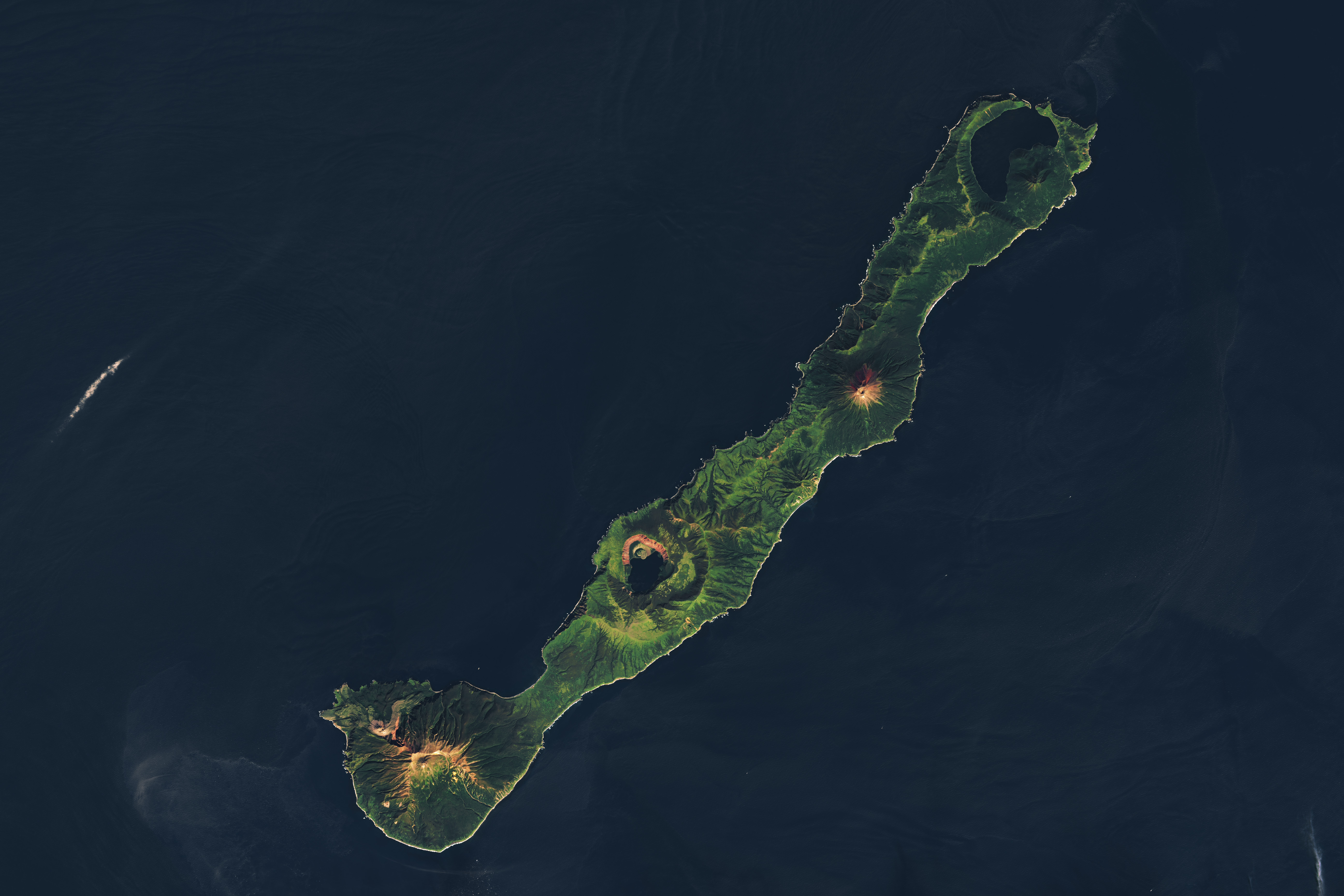 Nested Calderas of Zavaritskogo - NASA Science