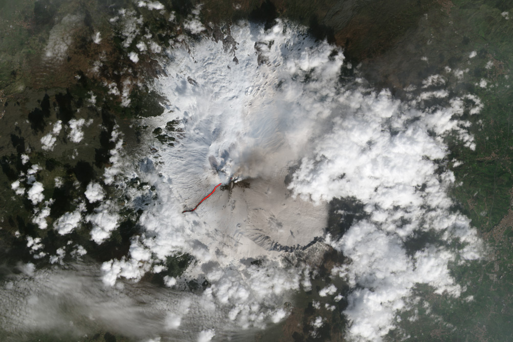 River of Fire on Mount Etna - NASA Science