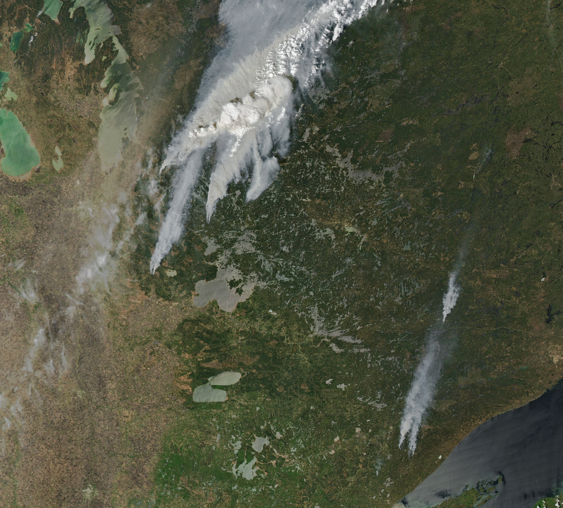 Fires Erupt in North American Forests - NASA Science