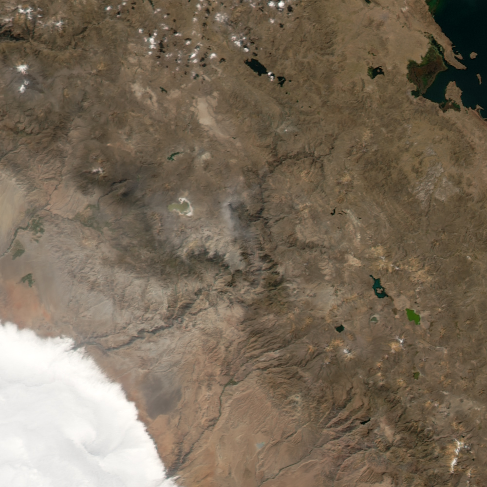 Mount Ubinas, Peru - NASA Science