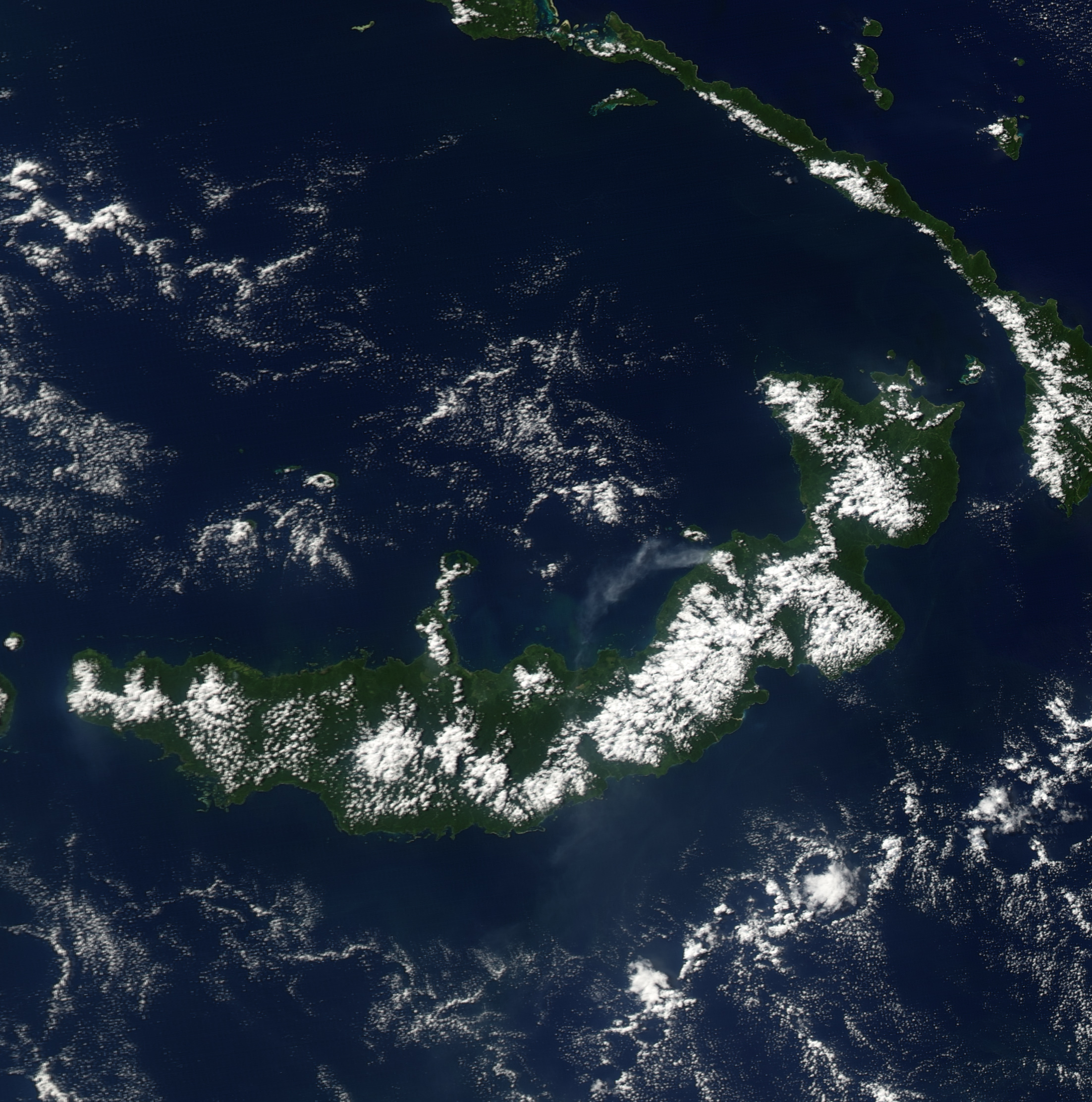 Volcanic Activity on Ulawun - NASA Science