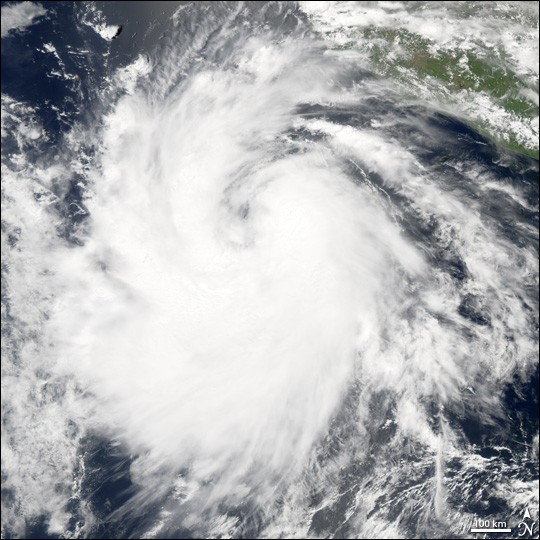 Hurricane Carlotta - NASA Science