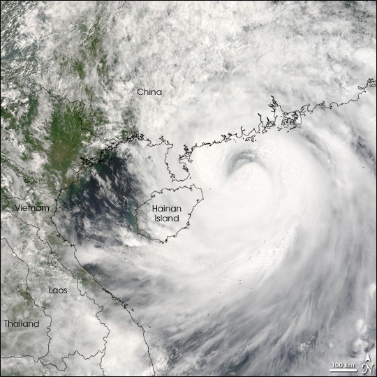 Typhoon Prapiroon - NASA Science