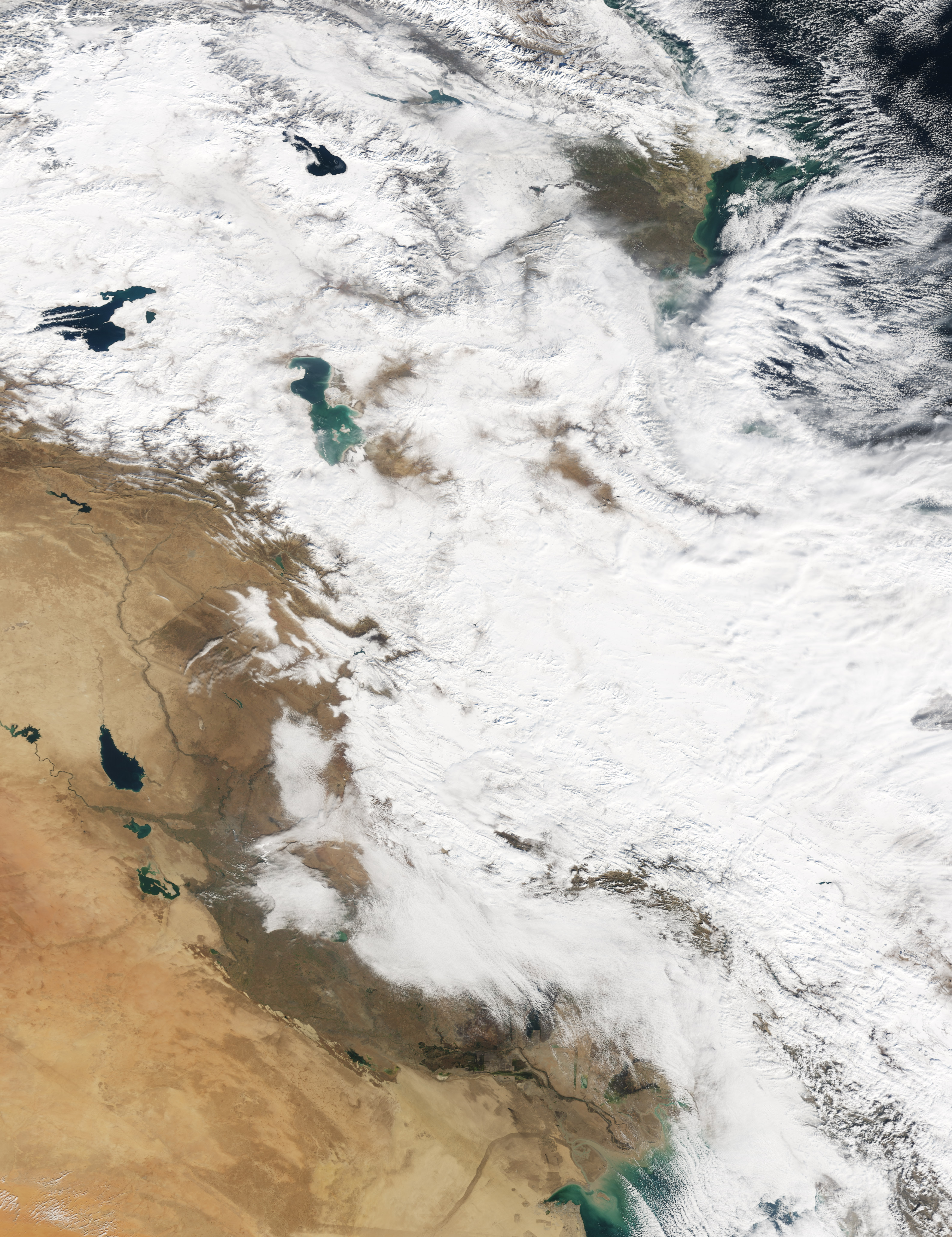 Snow in Iraq - NASA Science