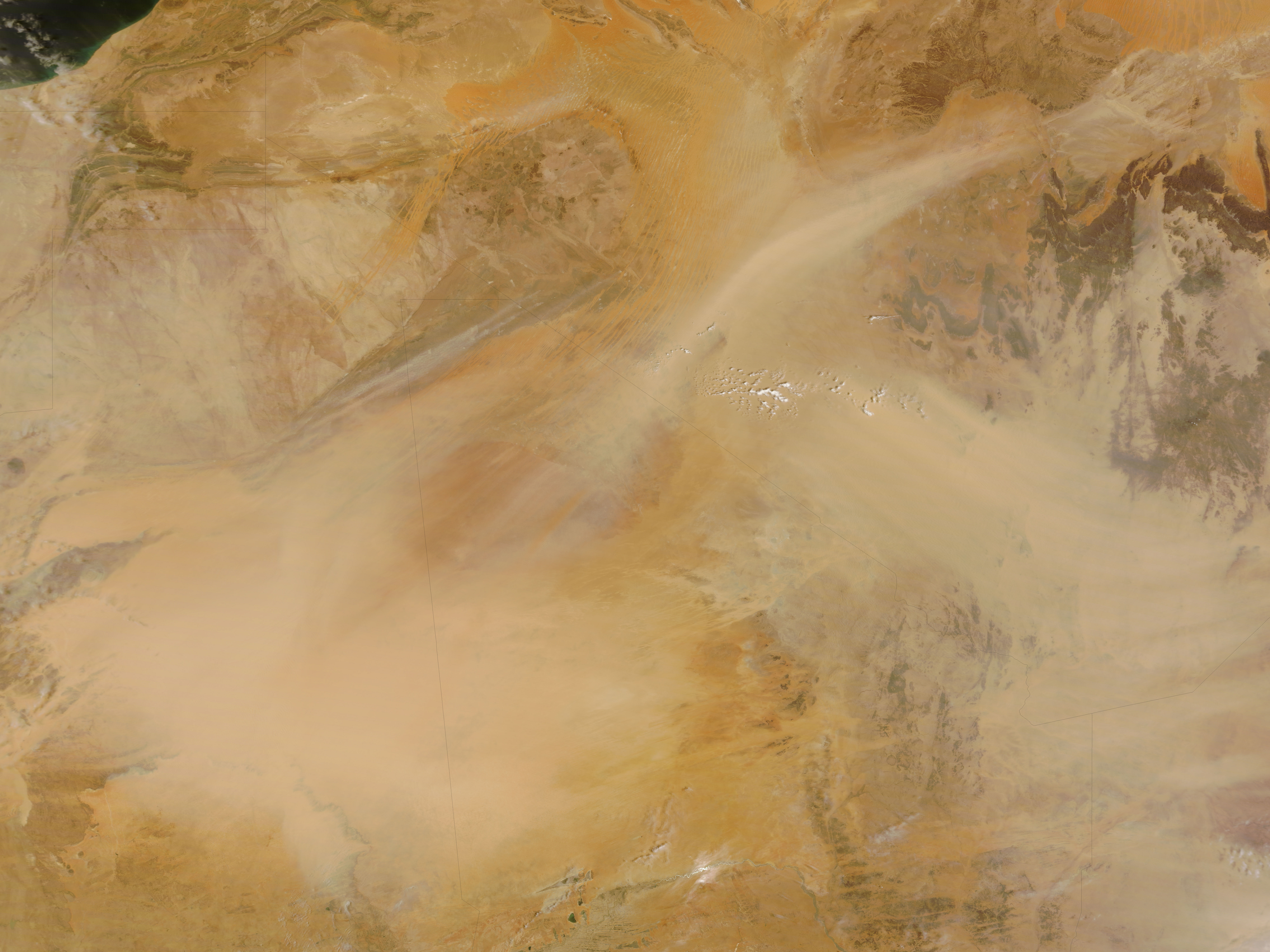 Saharan Dust Storm - NASA Science