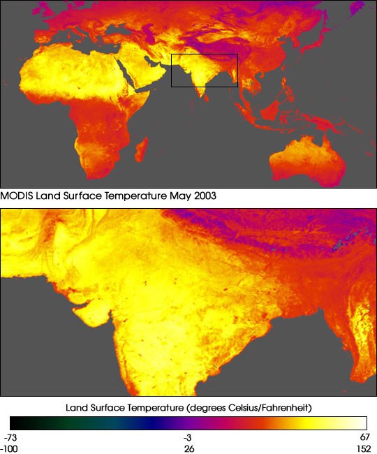 Heatwave in Southern India - NASA Science