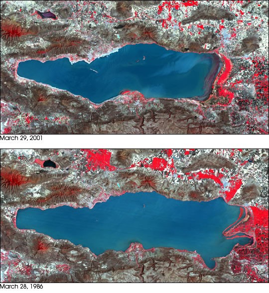 Shrinking Lake Chapala - NASA Science