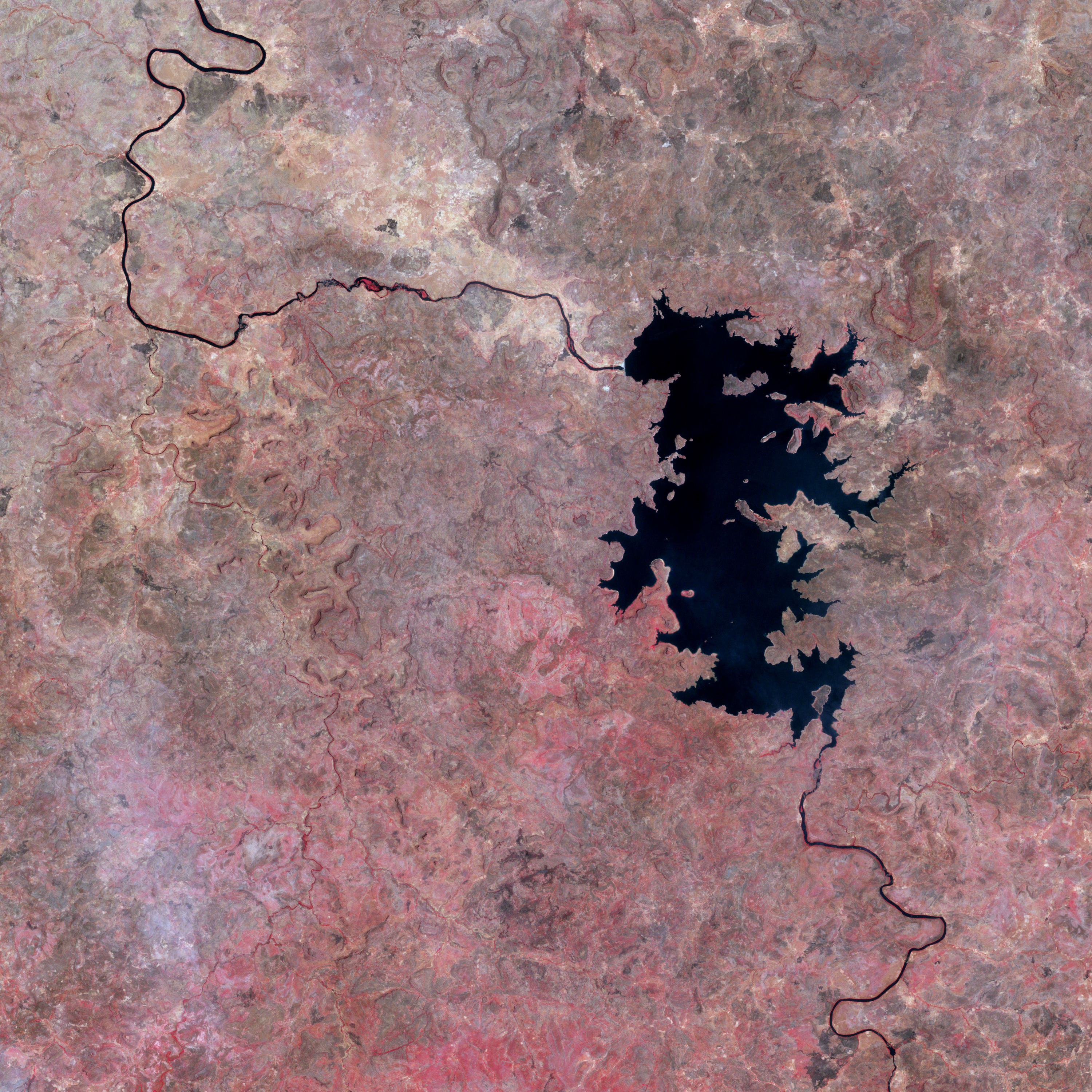 Manantali Reservoir, Mali - NASA Science