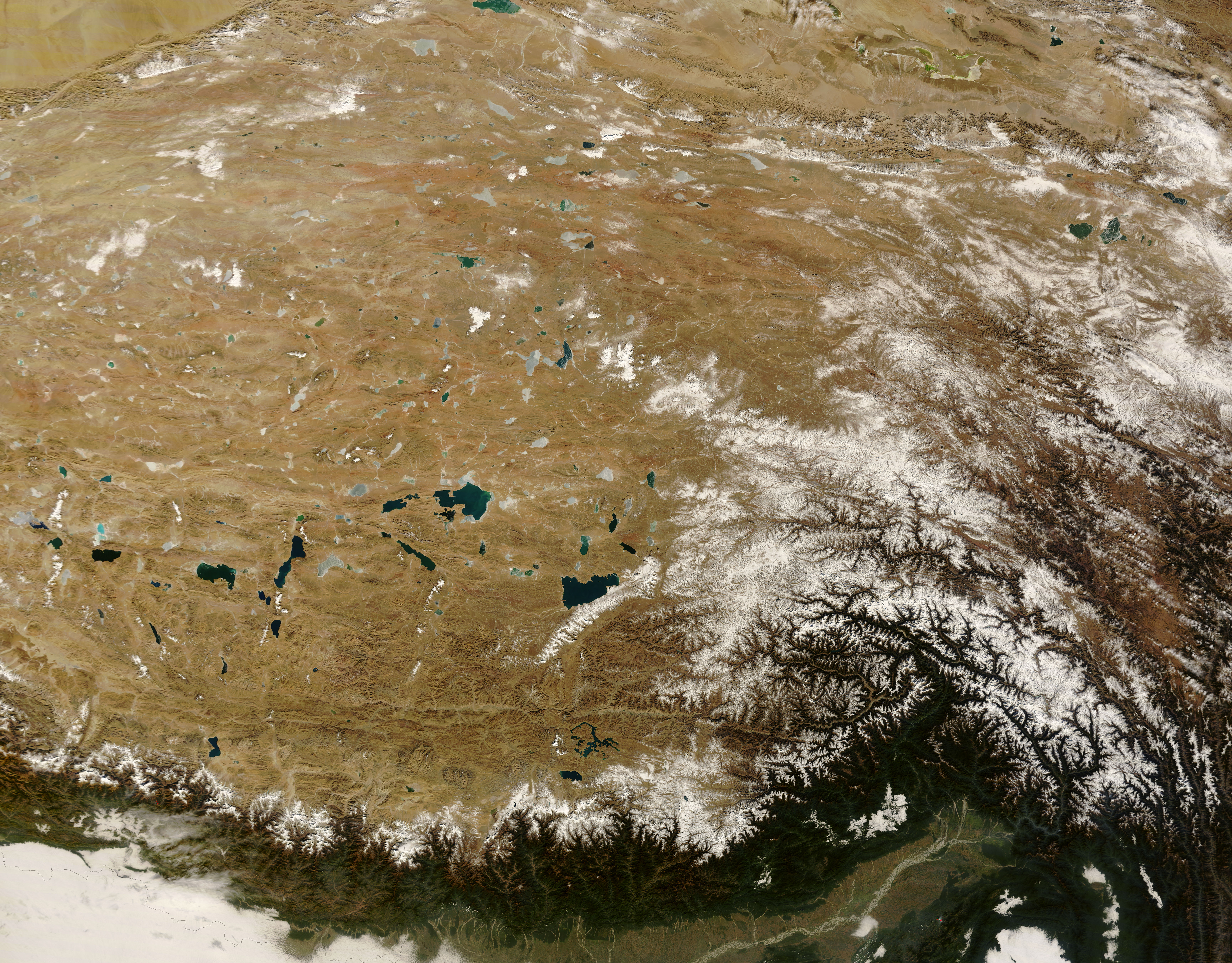 tibet surface area