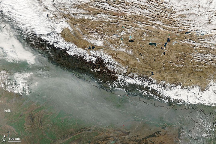 Haze over India and Bangladesh - NASA Science