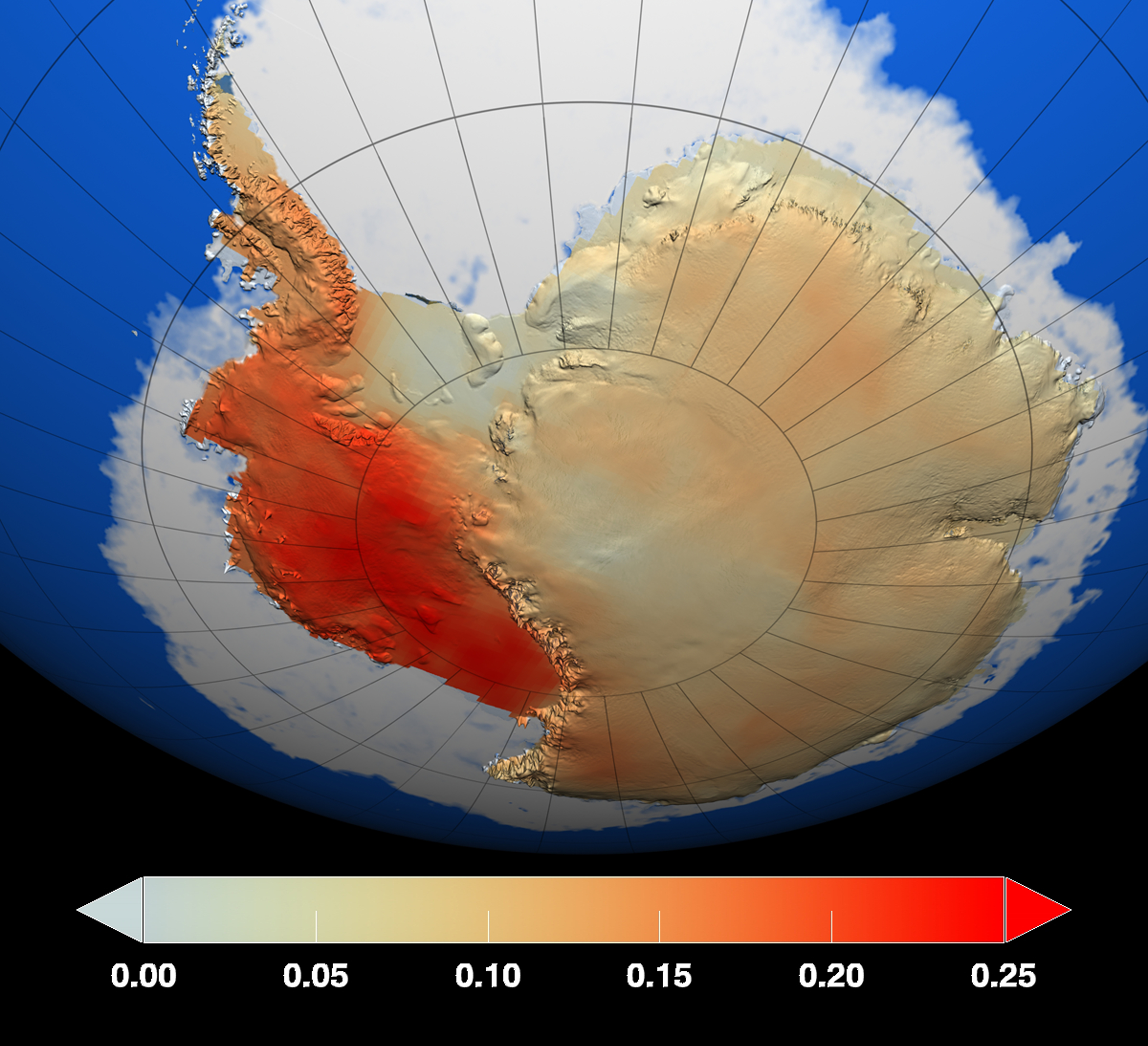 antarctic circle temperature