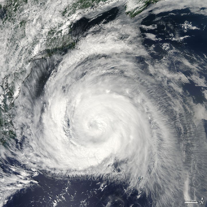 Hurricane Bill Skirts East Coast - NASA Science