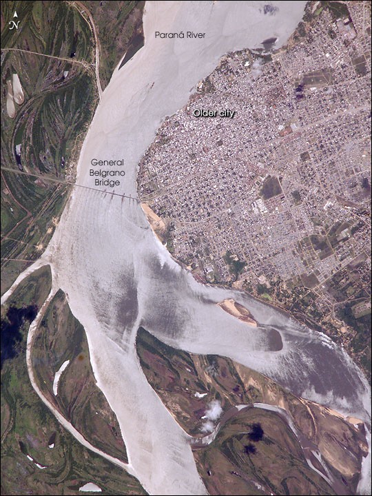 Corrientes, Argentina, and the Parana River - NASA Science