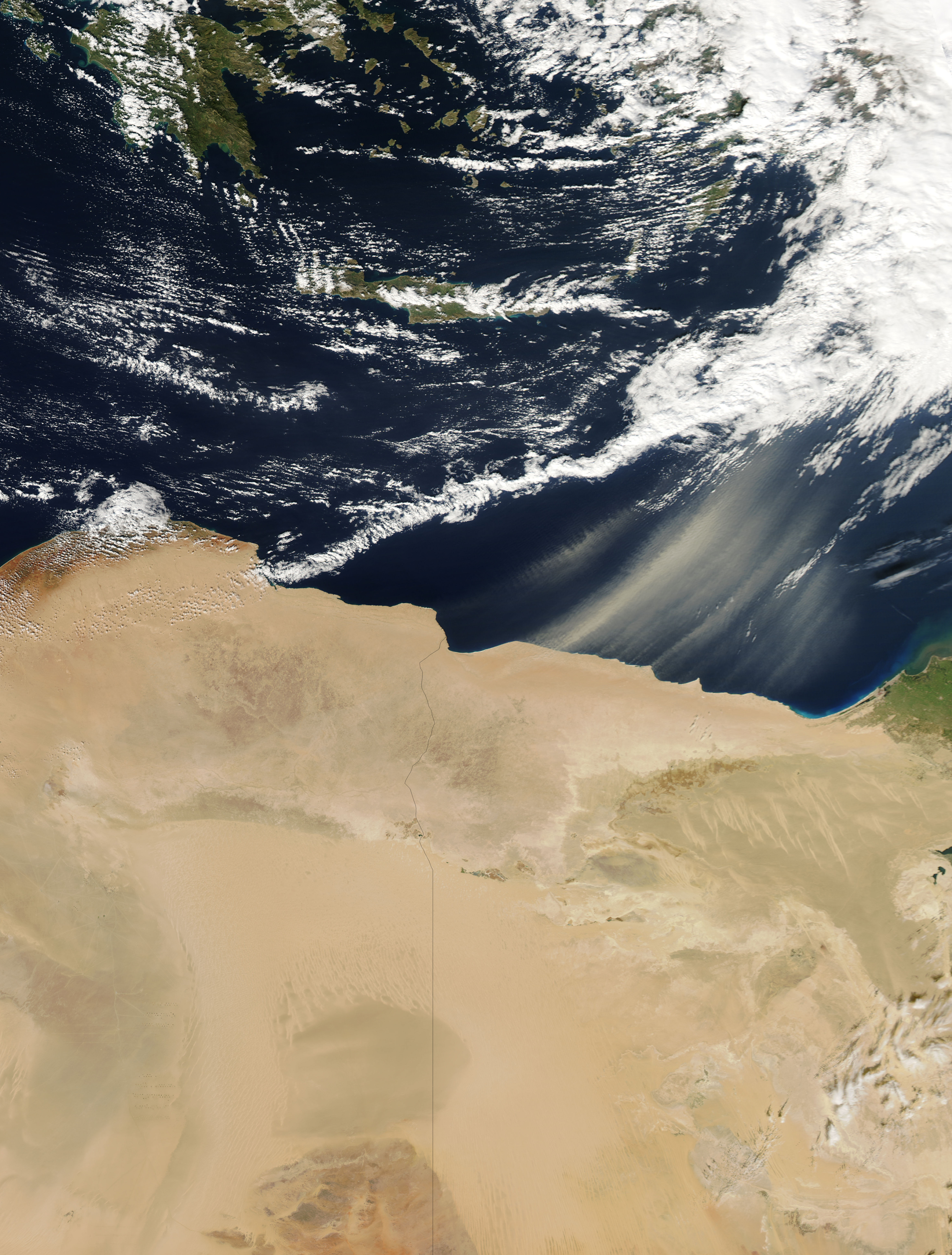 Egyptian Dust Storm - NASA Science