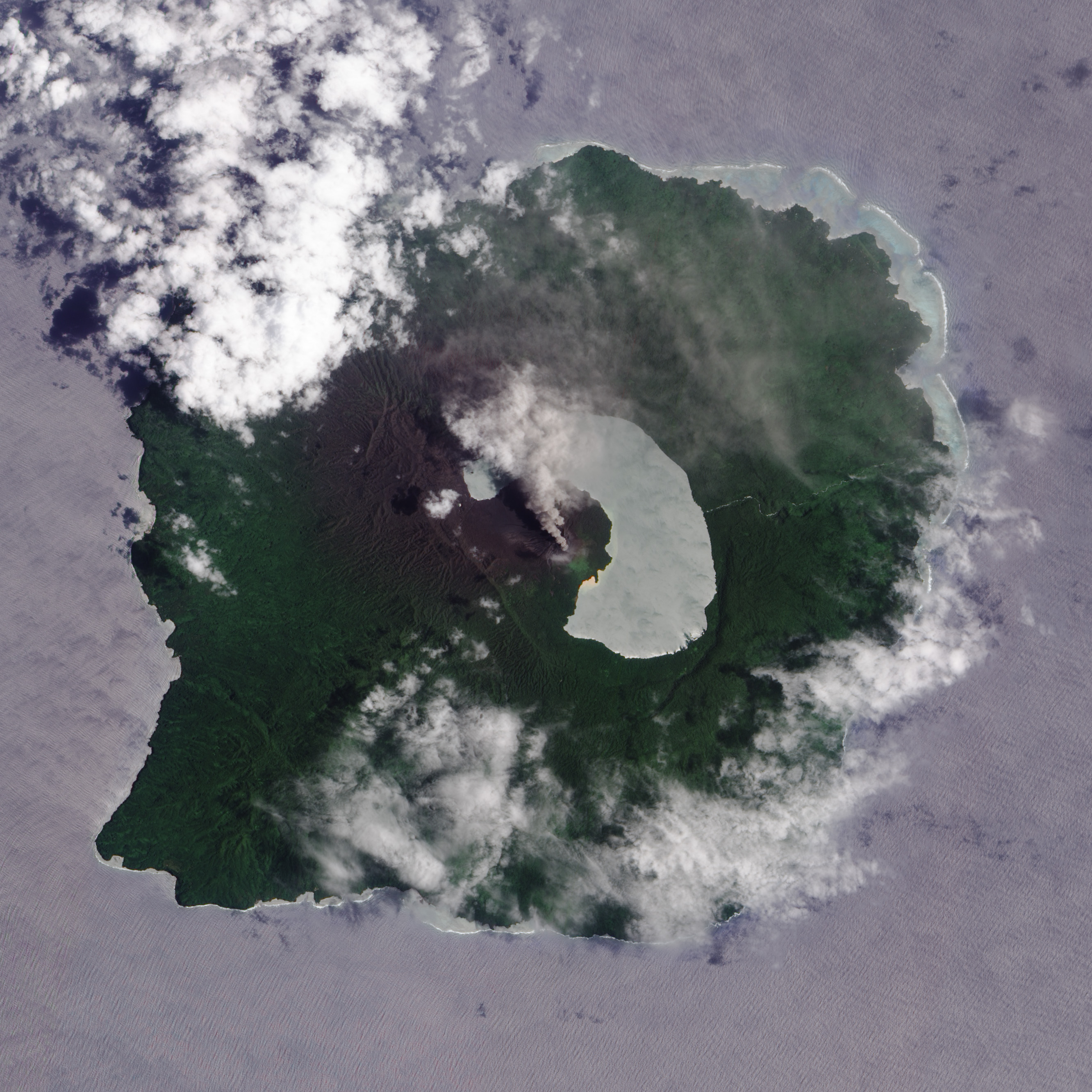 Eruption of Gaua Volcano - NASA Science