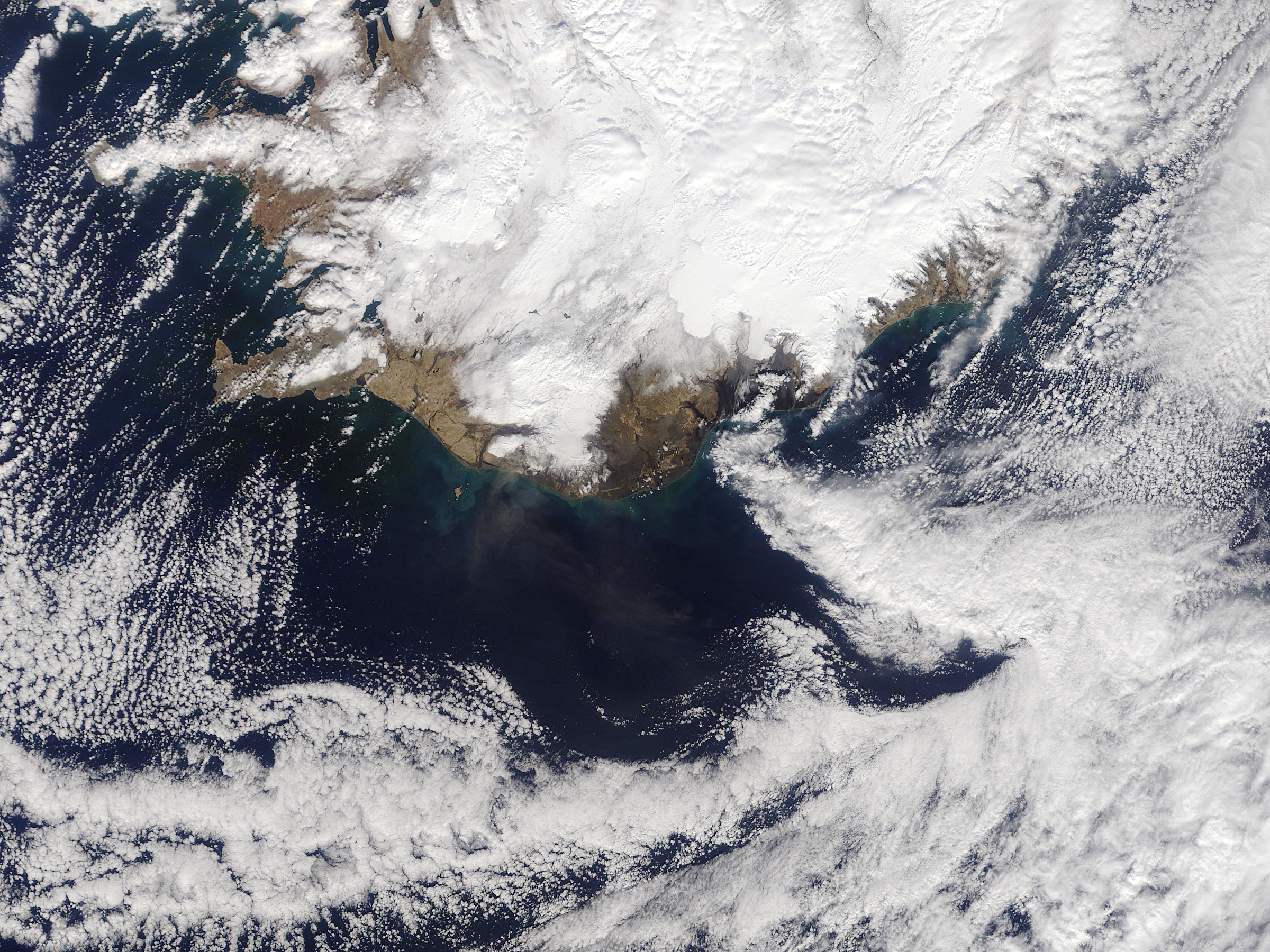 Eruption of EyjafjallajÃ¶kull Volcano, Iceland - NASA Science