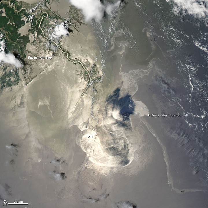 Oil Slick in the Gulf of Mexico - NASA Science