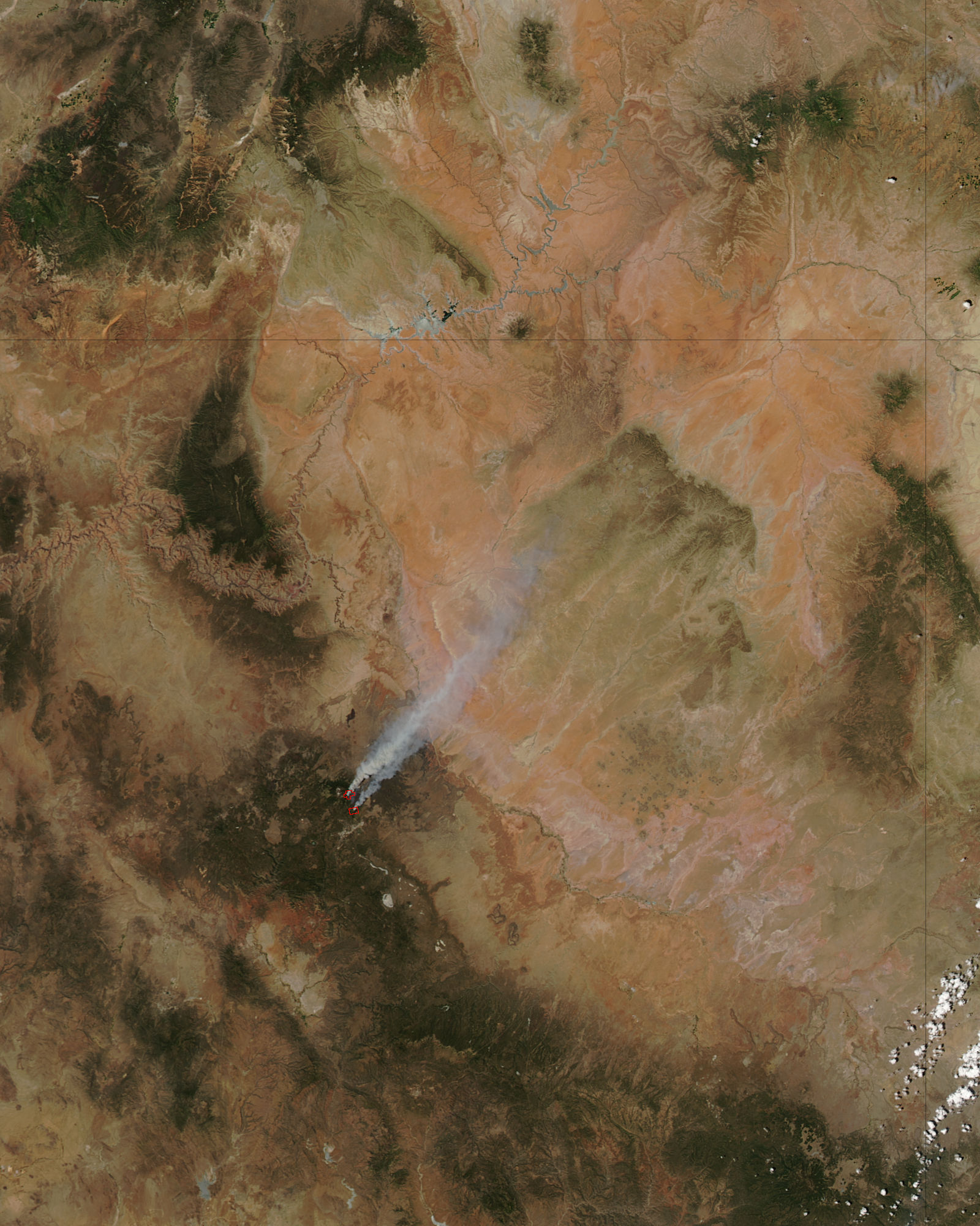 Schultz Fire North of Flagstaff, AZ - NASA Science