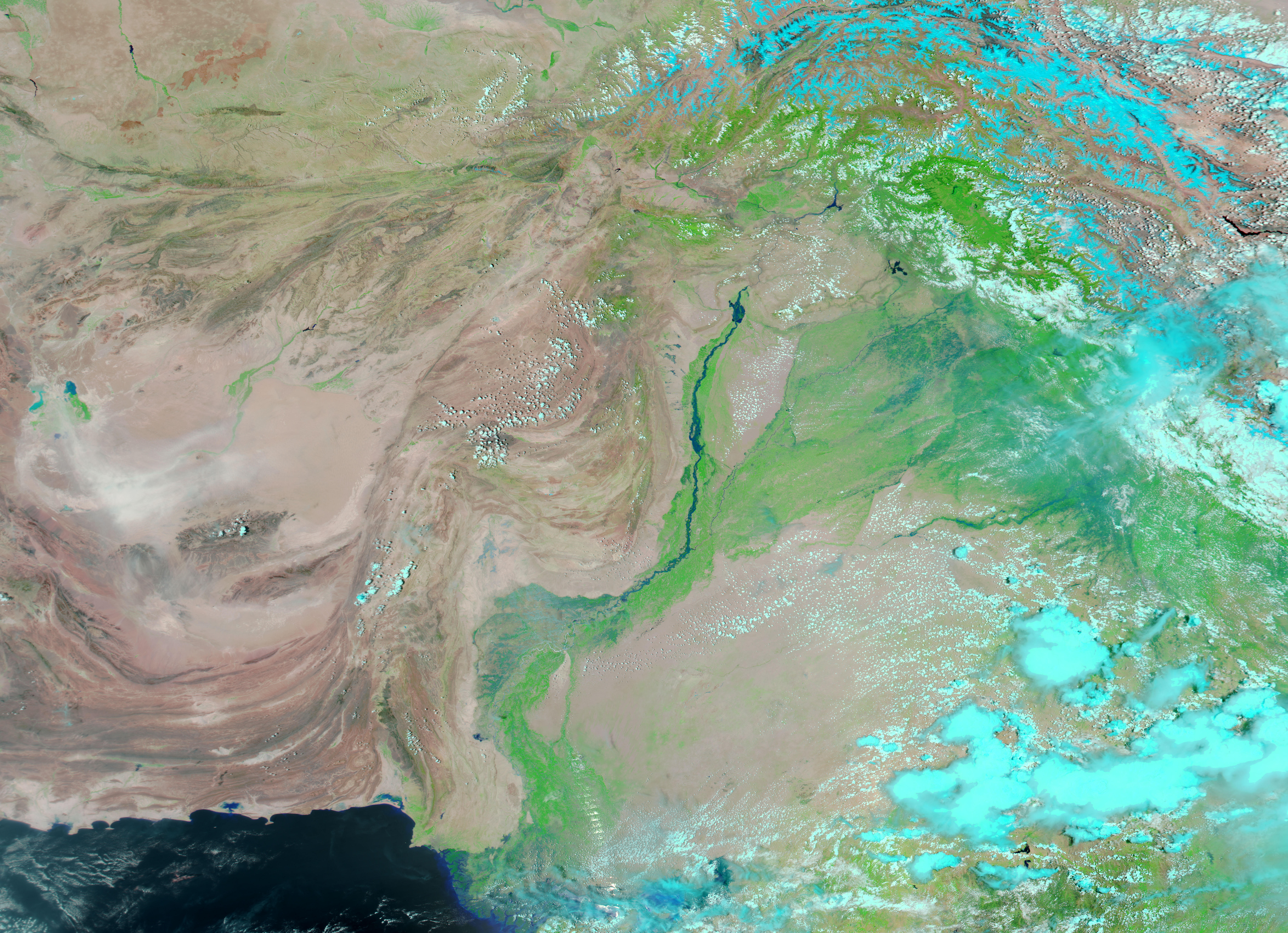 Flooding in Pakistan - NASA Science