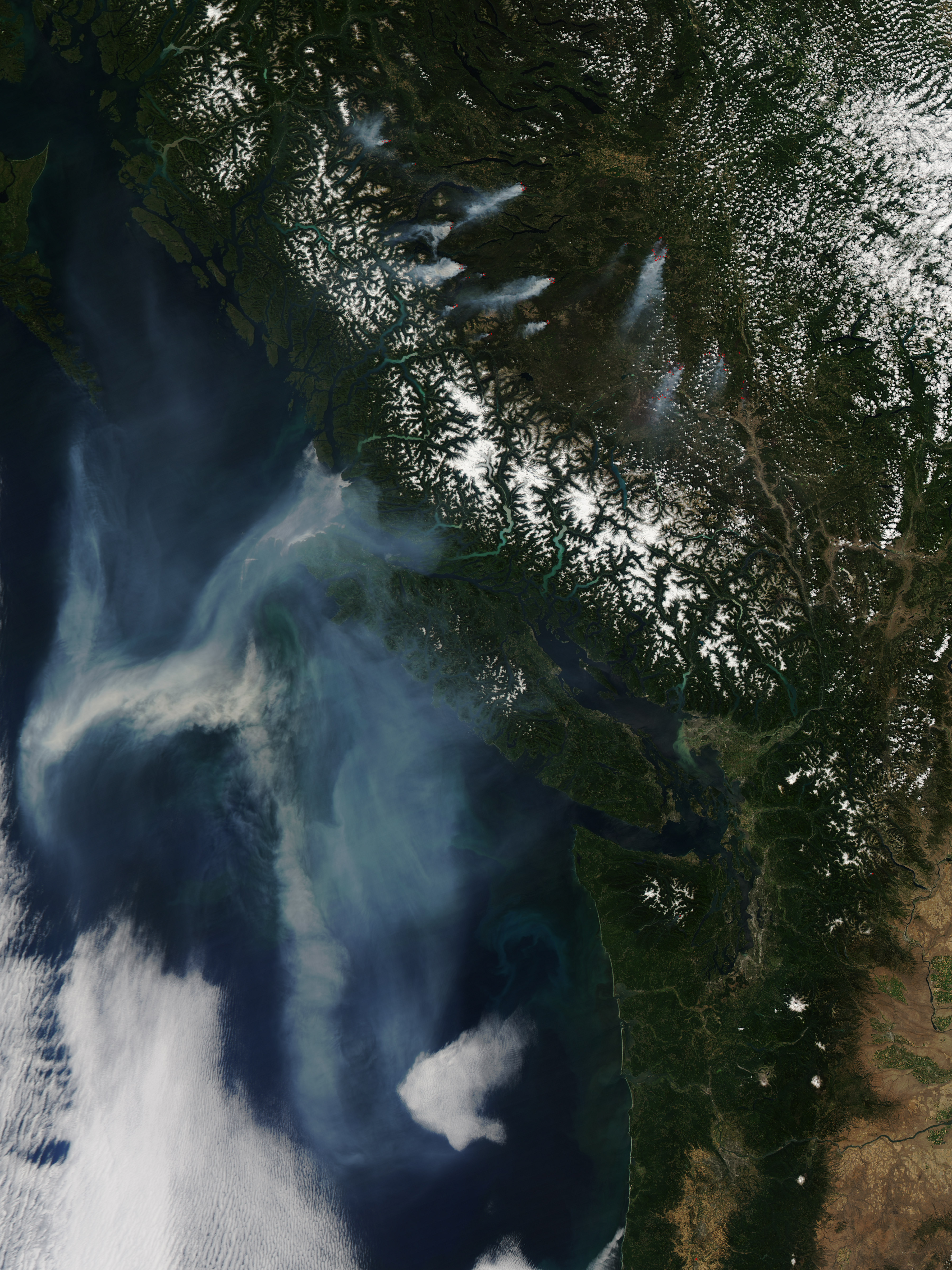 Fires in British Columbia, Canada - NASA Science