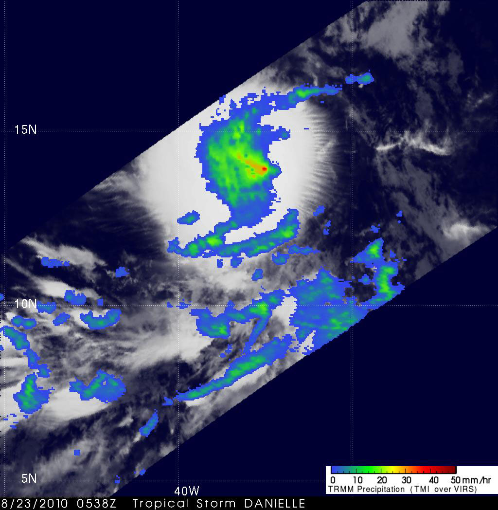 Tropical Storm Danielle - NASA Science