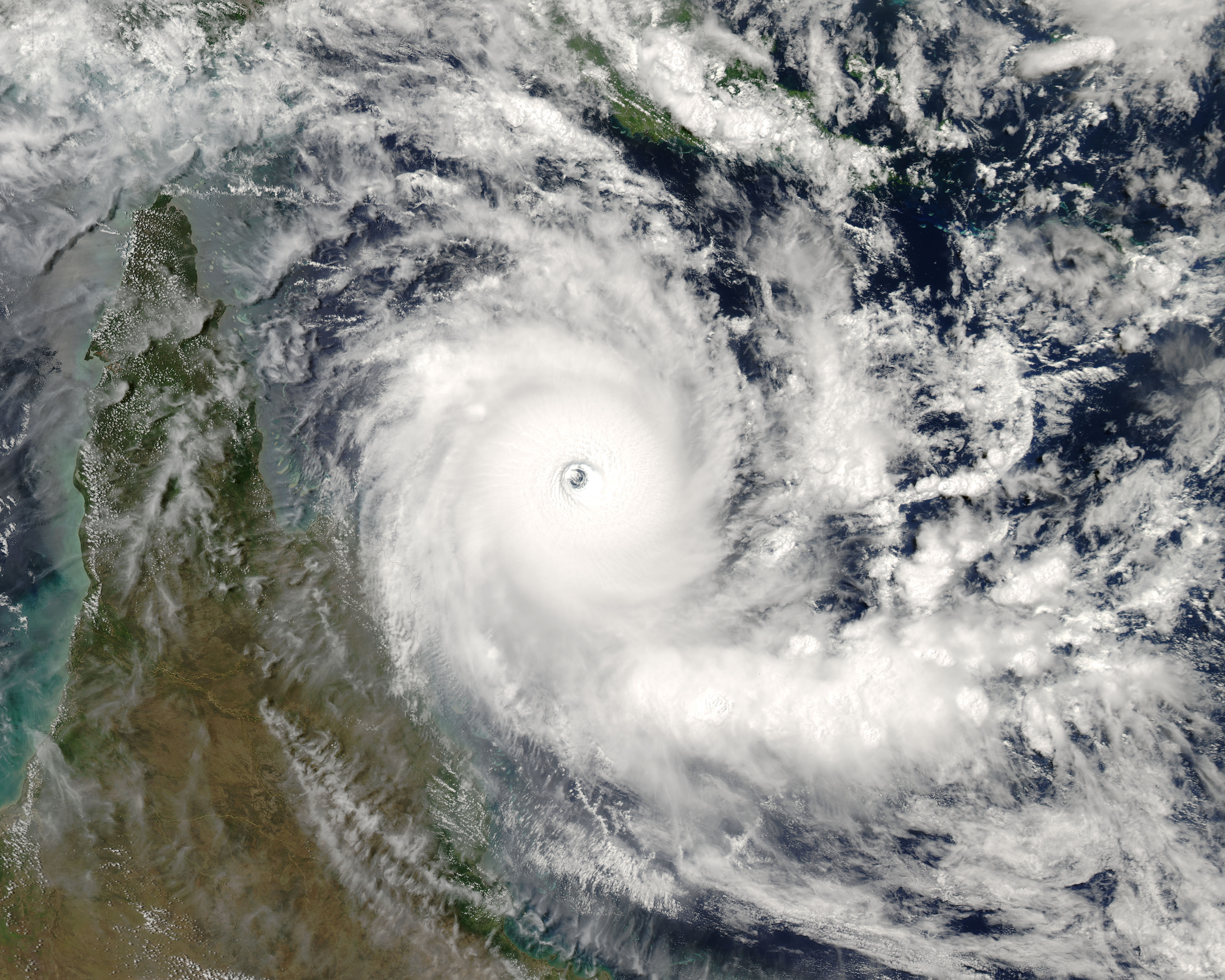 Cyclone Ingrid - NASA Science