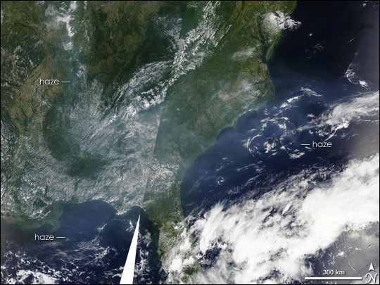 Haze over the United States - NASA Science