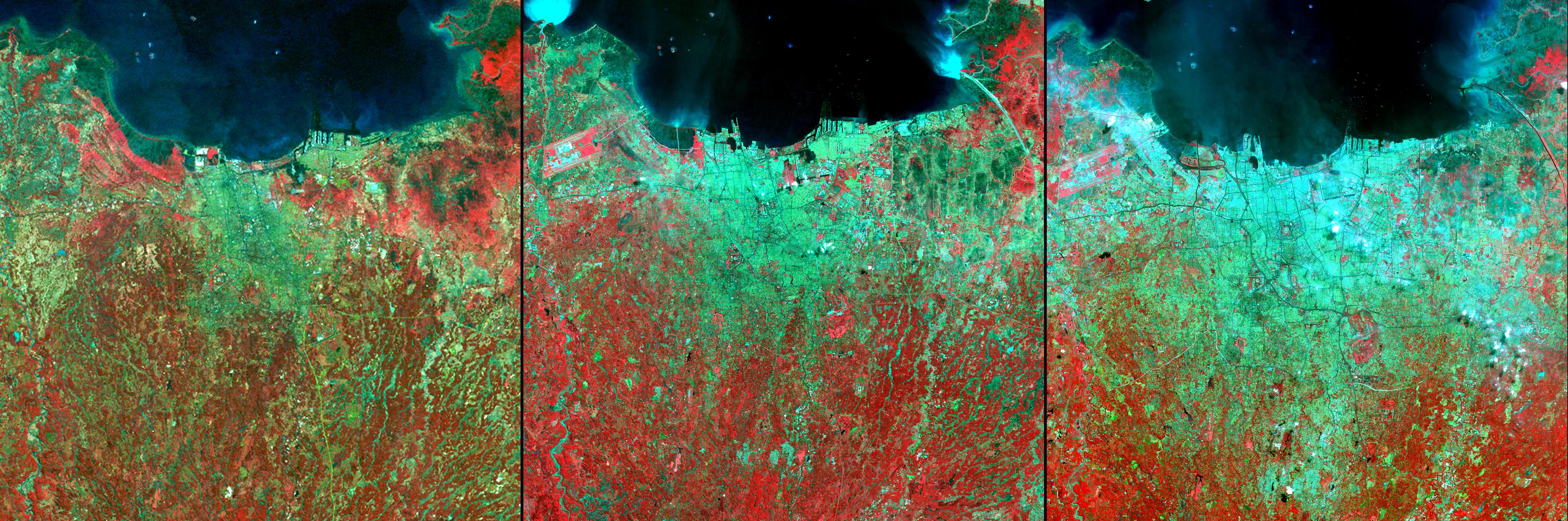 Urban Growth in Jakarta, Indonesia - NASA Science