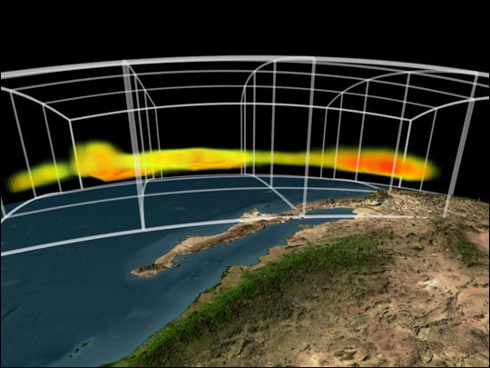 Storm Front Approaching California - NASA Science