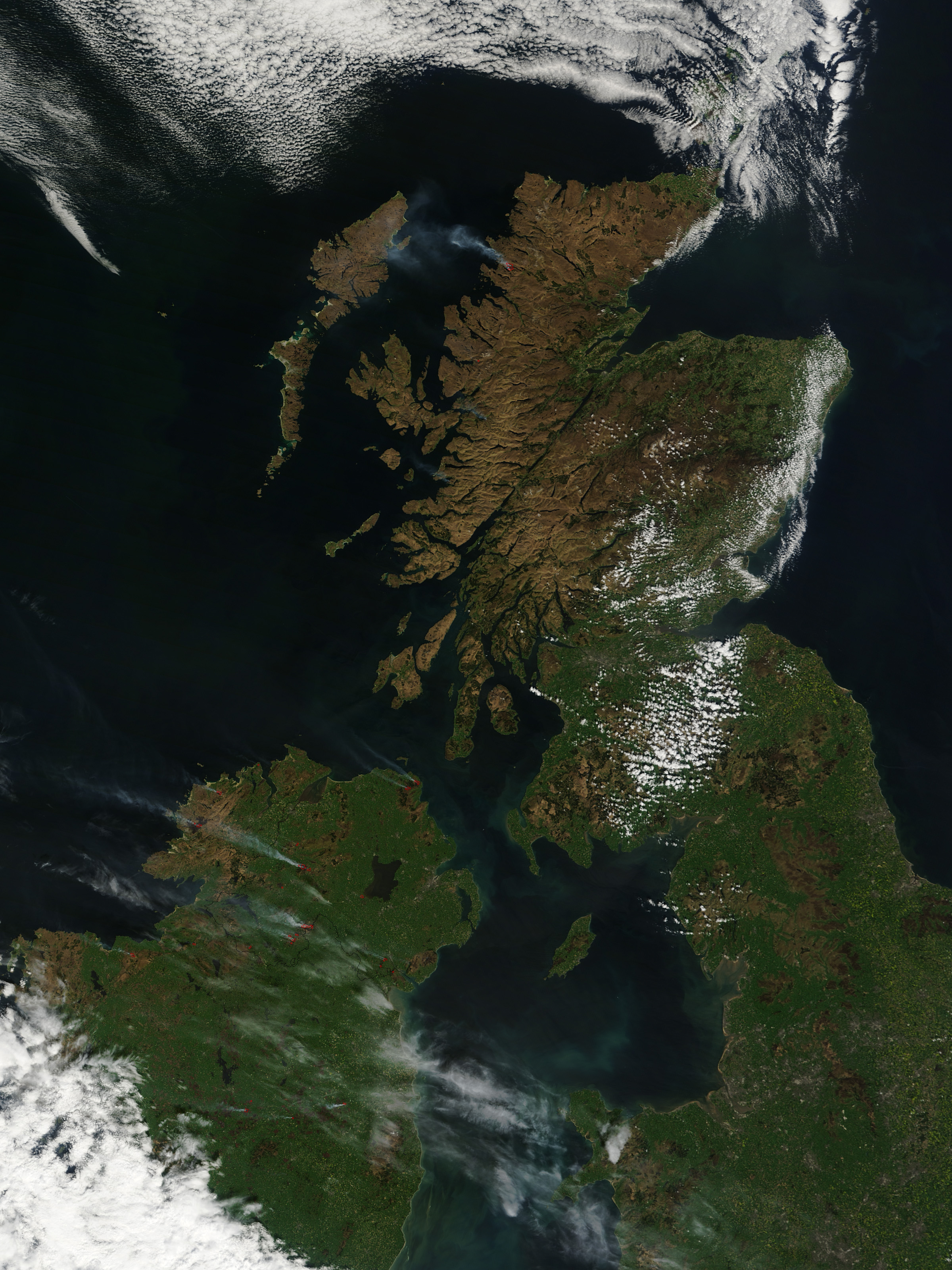 Fire in Scotland - NASA Science