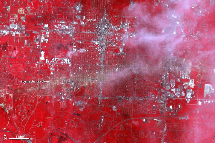 Tornado In Joplin Missouri Nasa Science